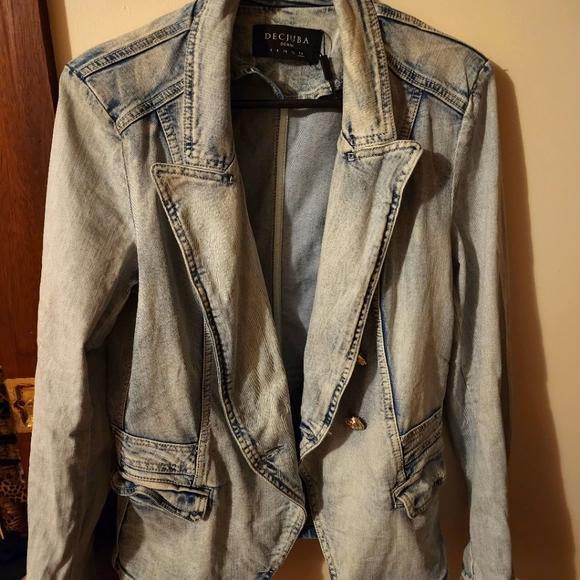 DECJUBA | Jackets & Coats | Decjuba Fitted Denim Jacket | Poshmark